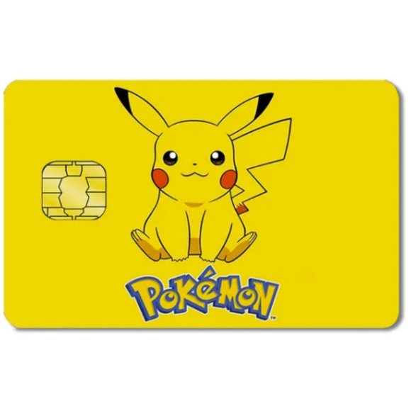 Pokemon | Accessories | Credit Card Skin Sticker For Small Chip Anime ...
